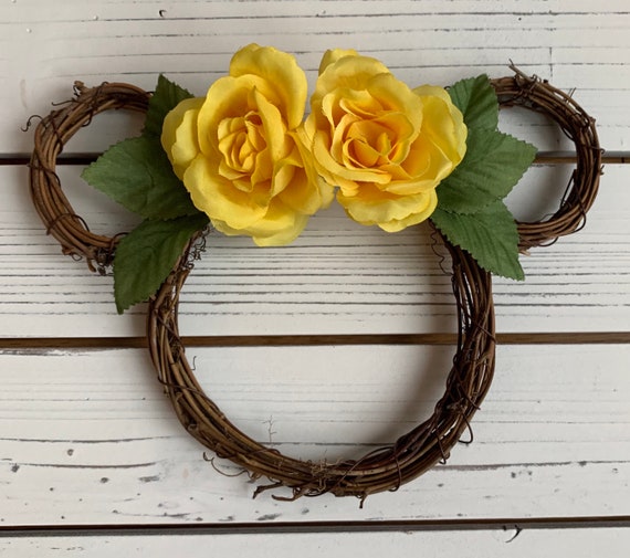 Mini Disney Fall Wreath Mini Disney Wedding Wreath Mini | Etsy
