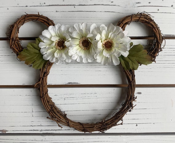 Mini Disney Fall Wreath Mini Disney Wedding Wreath Mini | Etsy