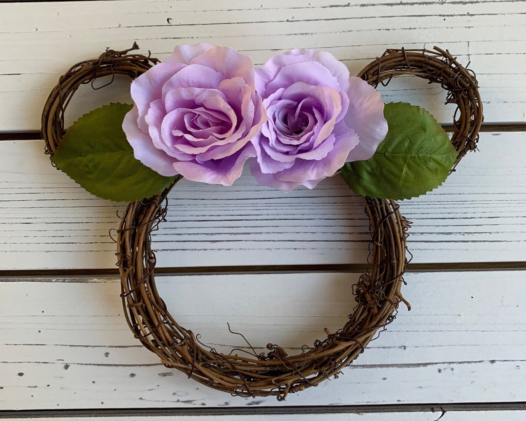 Mini Disney Fall Wreath| Mini Disney Floral Wreath| Mini Disney Wedding ...