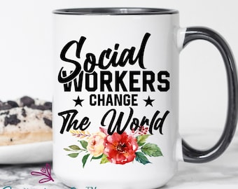 Social Worker Gift Idea Funny Social Worker Mug Social - Etsy