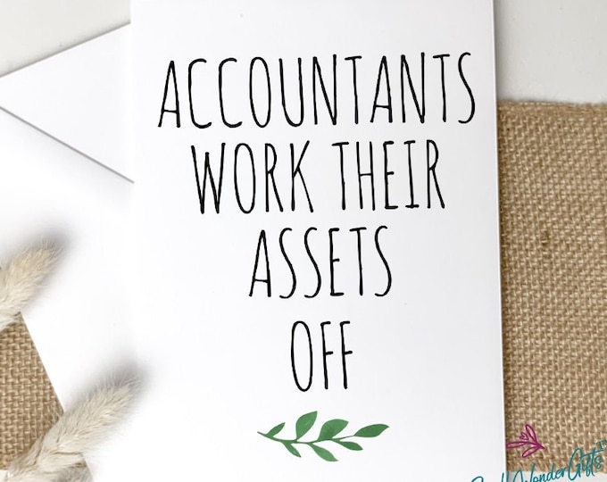 Funny Tax Accountant Card Tax Season Card Accounting Card CPA Card Tax ...