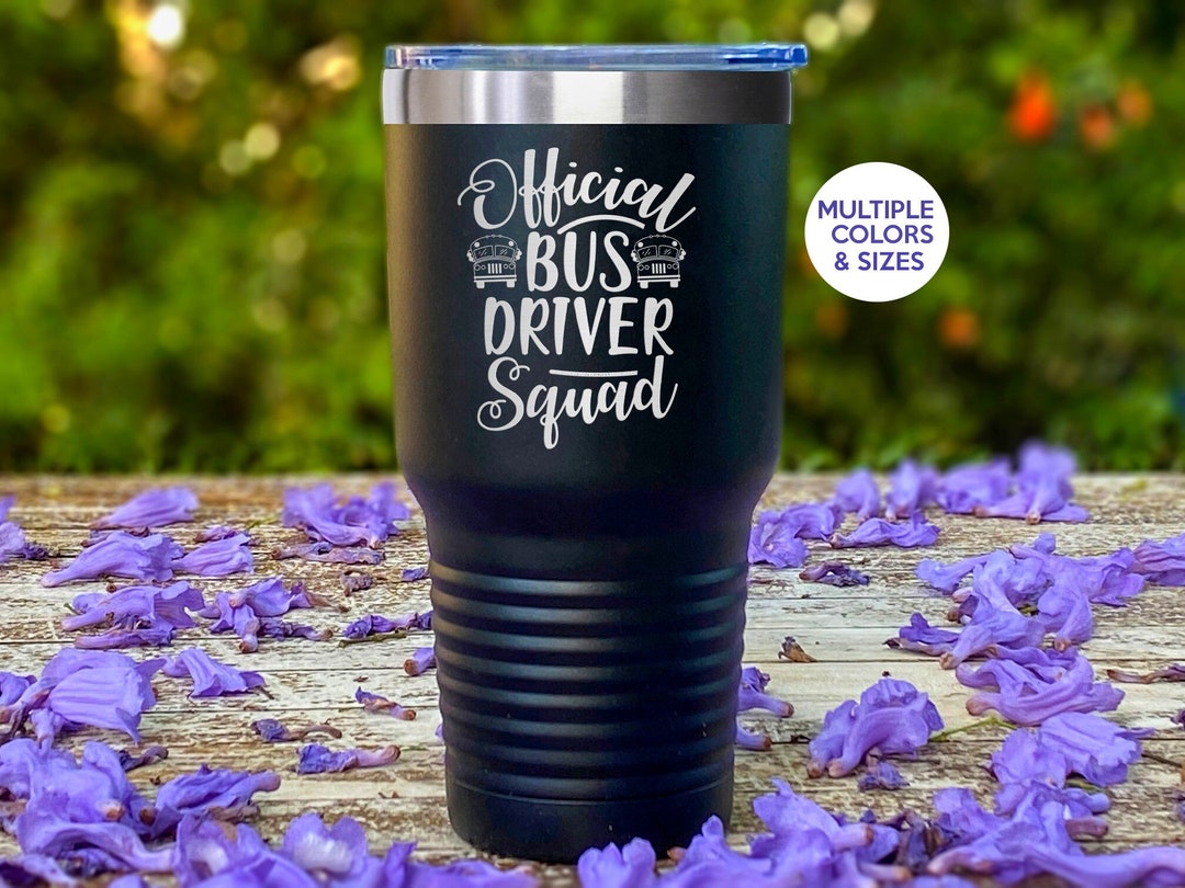 School Bus Driver Gift, Bus Driver Tumbler, School Bus Driver Cup ...