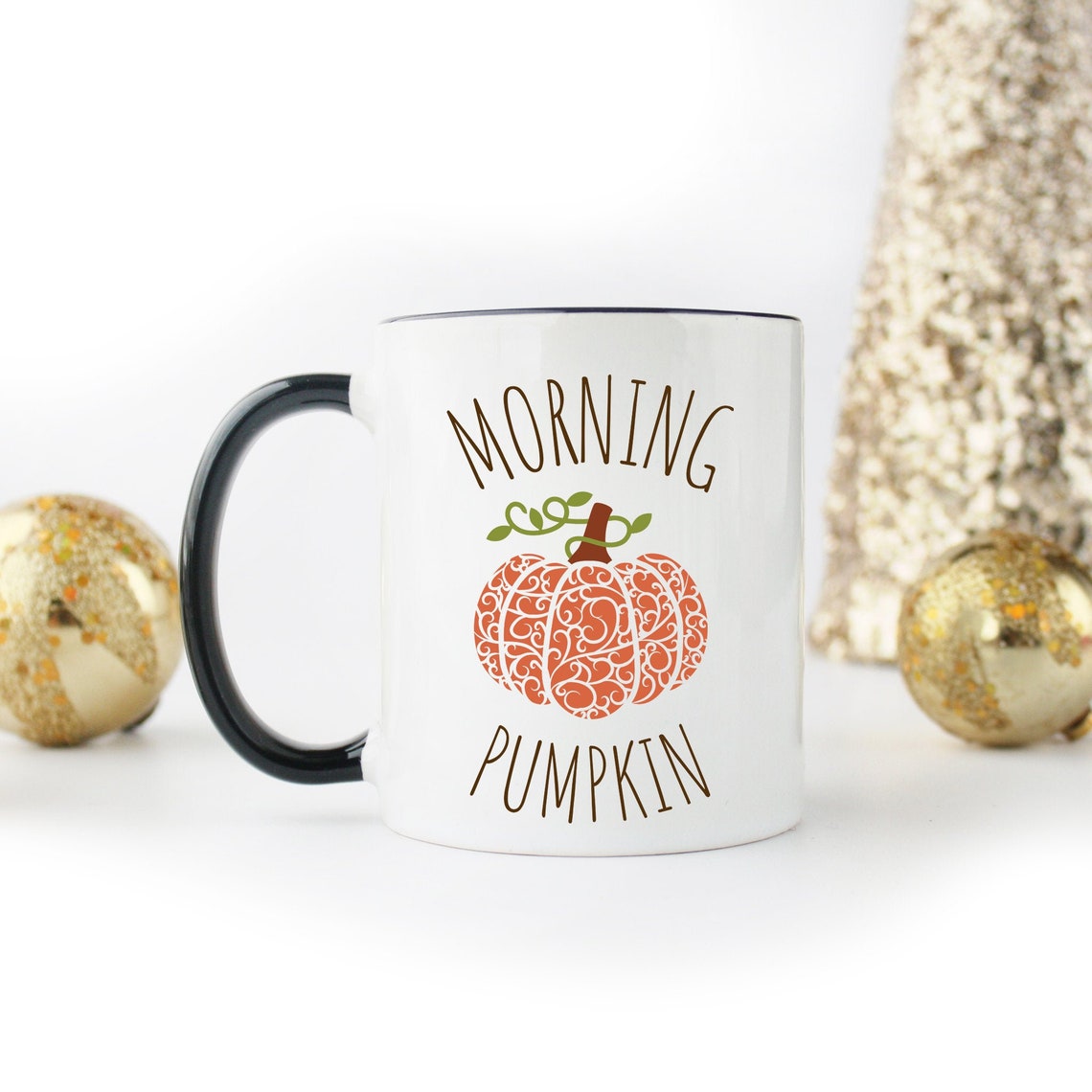 Morning Pumpkin Mug, Fall Mug, Autumn Mug, Hello Pumpkin Mug, Pumpkin ...