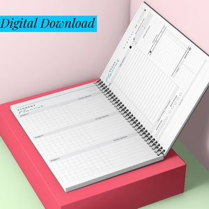 Academic Planner Printable, Student Planner, Goal Planner, School ...