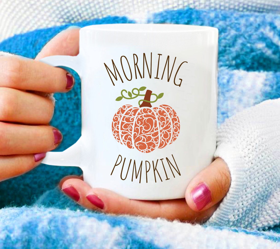 Morning Pumpkin Mug Fall Mug Autumn Mug Hello Pumpkin Mug - Etsy