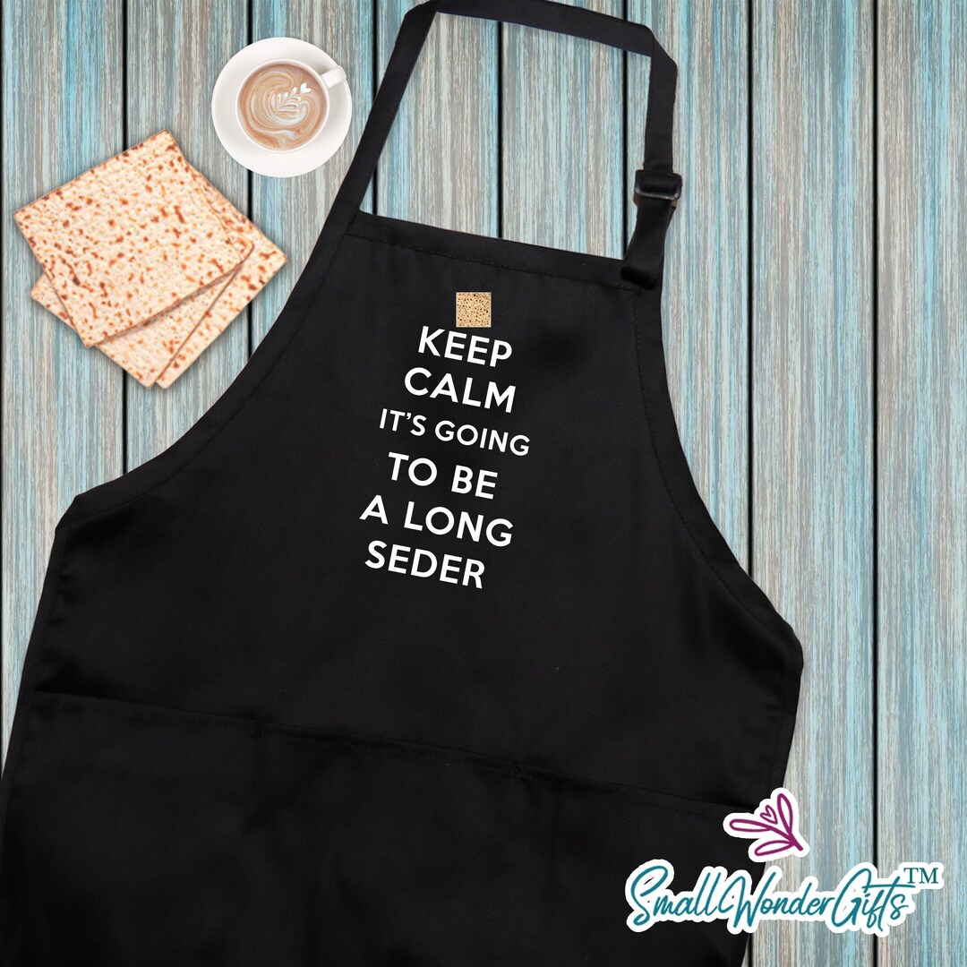 Passover Apron: Jewish Seder Meal Gift, Kosher Kitchen Apron - Etsy