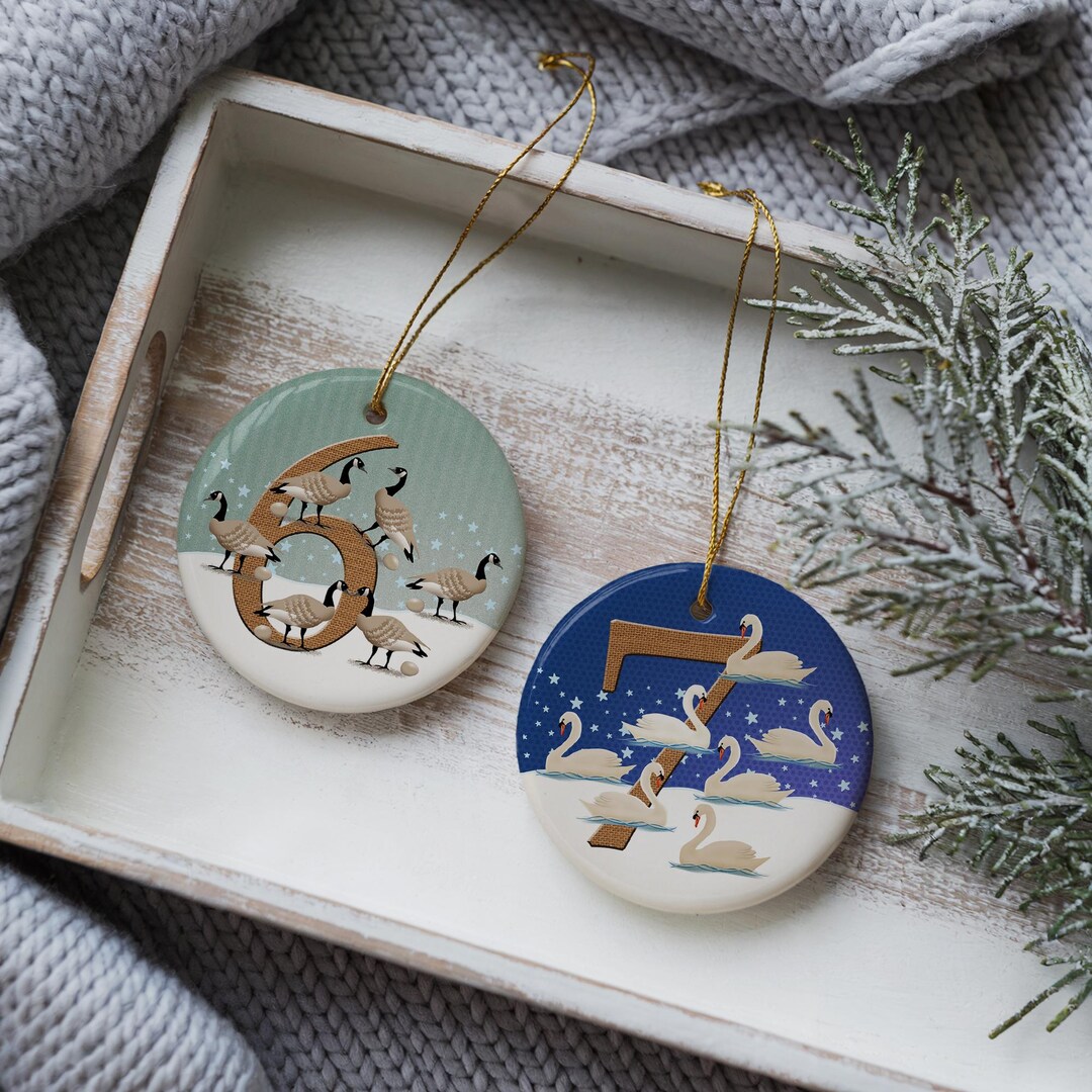 12 Days of Christmas Ornaments 67 Meme Gift Six Seven Christmas Song ...