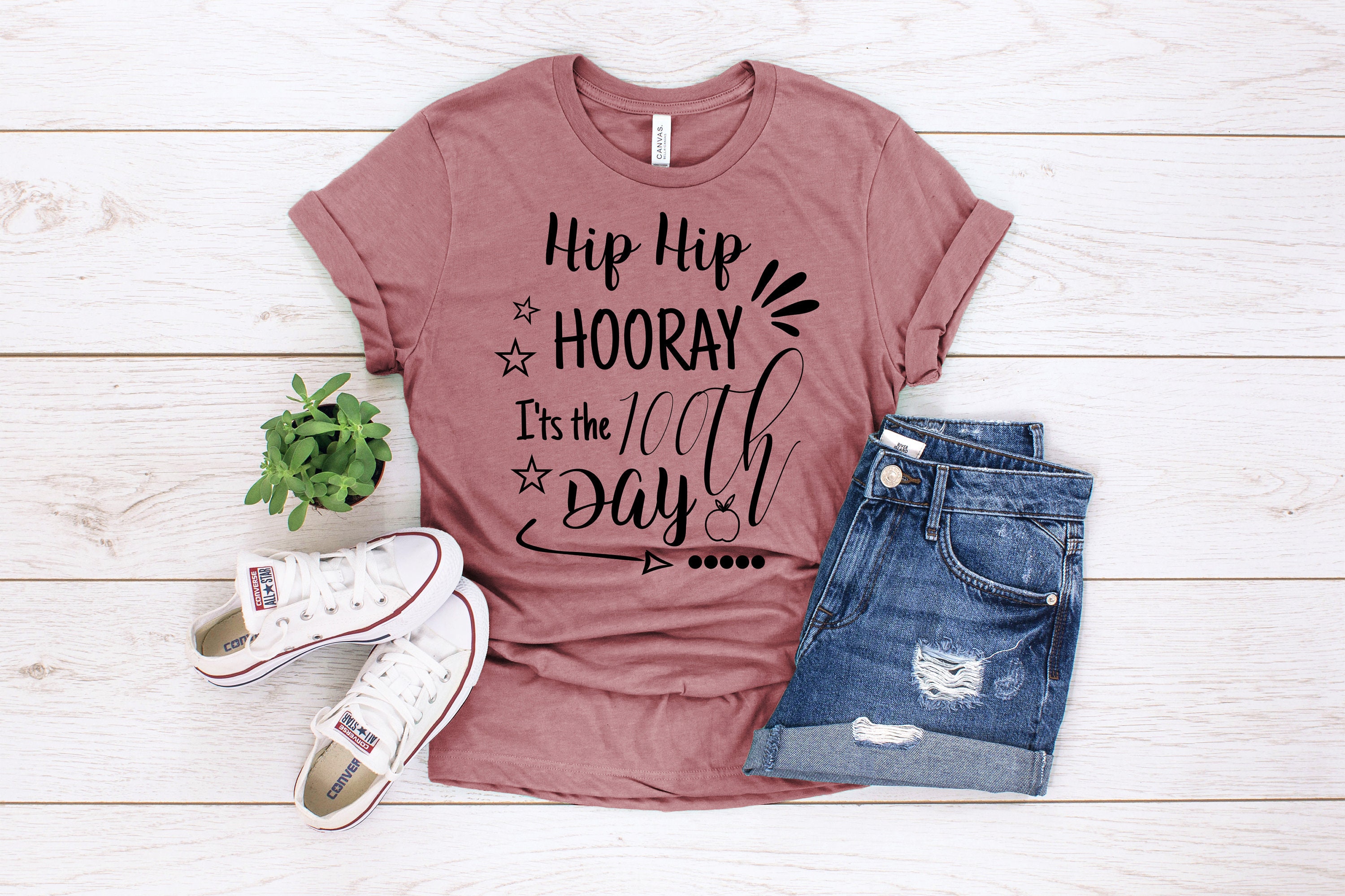 100th Day Of School Teacher Shirt Cute Teacher Shirt Hip Hip Etsy 100th-day-of-school-teacher-shirt-cute-teacher-shirt-hip-hip-etsy