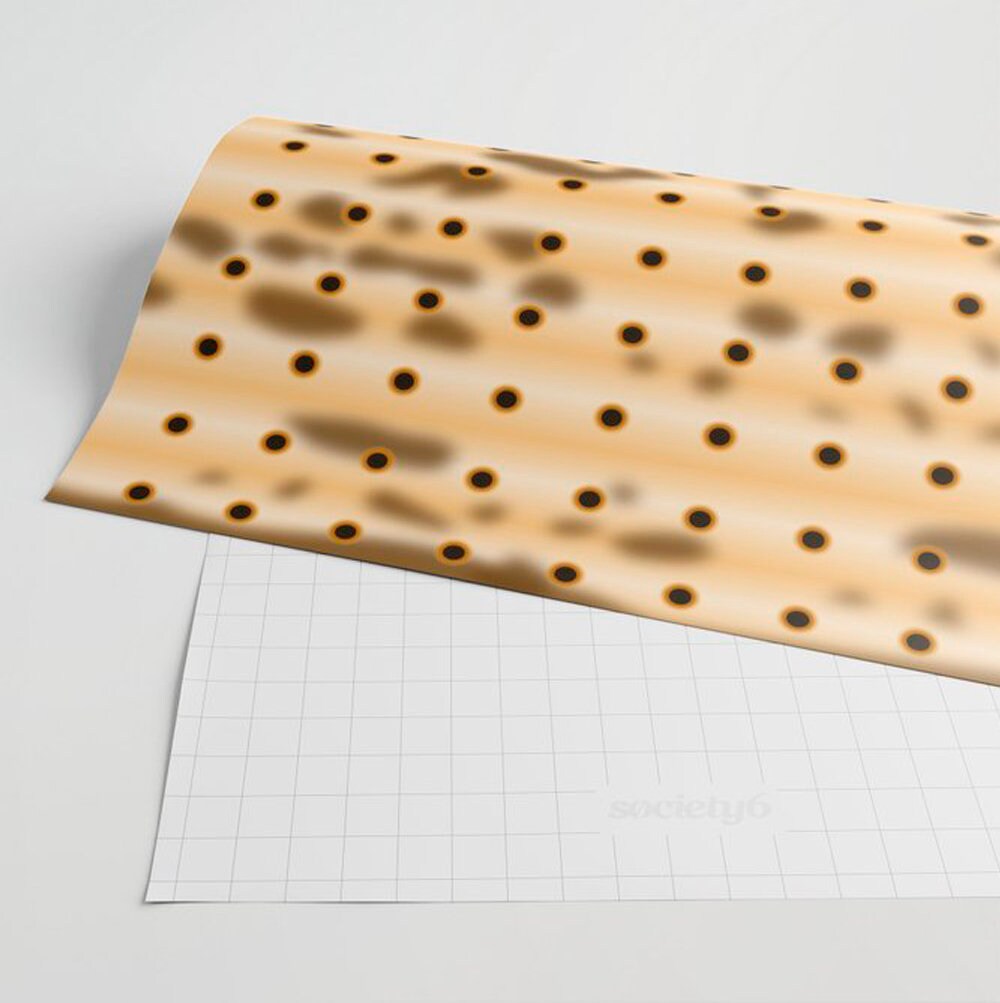 Passover Wrapping Paper Set of 5 Sheets Afikoman Gift Wrap - Etsy