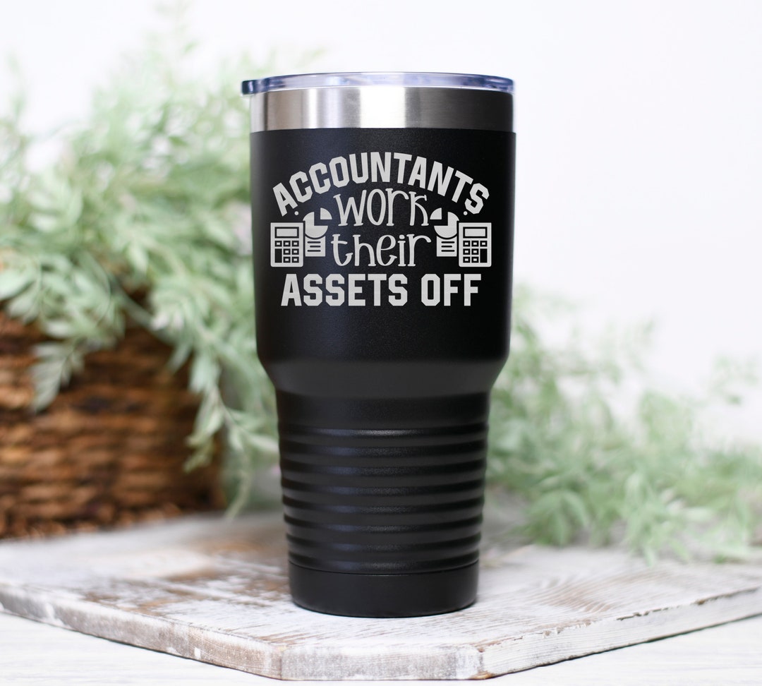 Accountant Gift Engraved Tumbler, Accountant Mug, CPA Gift, Accounting ...