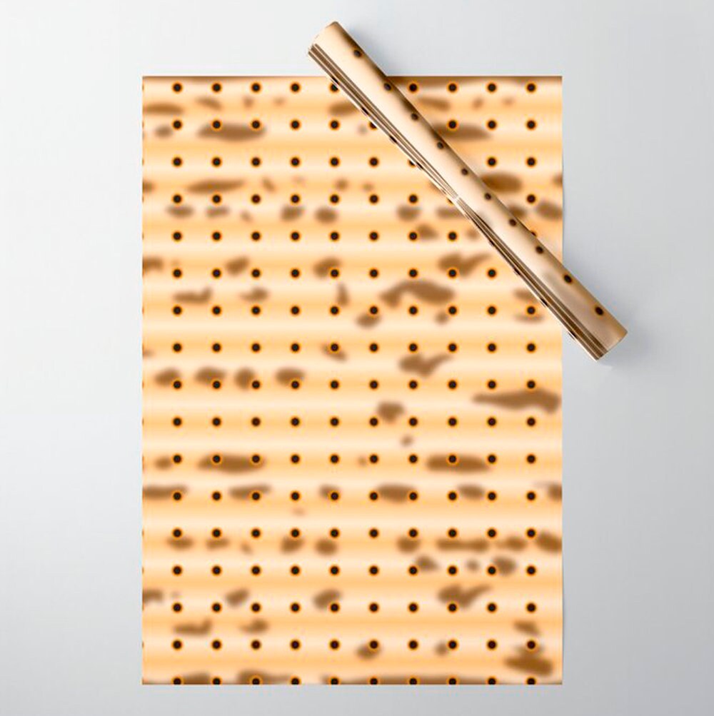 Passover Wrapping Paper Set of 5 Sheets Afikoman Gift Wrap - Etsy