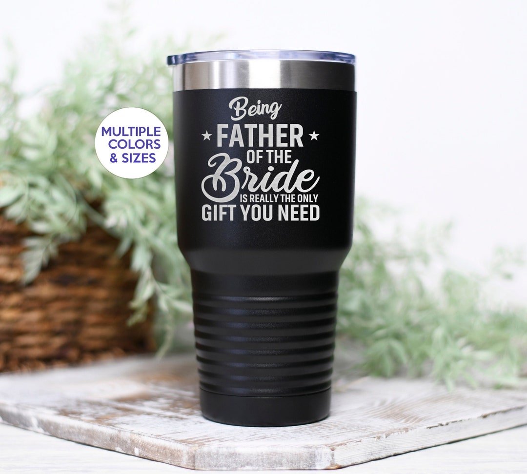 Father of the Bride Funny Mug, Gift From Daughter, Father of the Bride ...