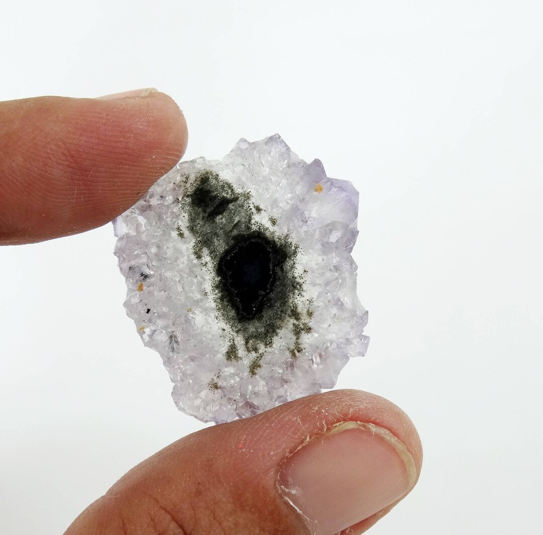 Amethyst Stalactite Amethyst Agate Stalactite Slice Amethyst - Etsy
