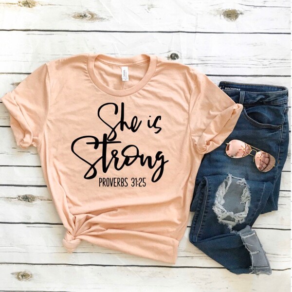 She is Strong - Etsy