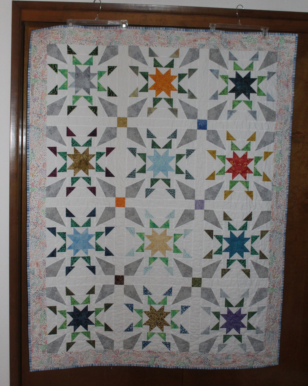 Confetti Starburst Quilt - Etsy