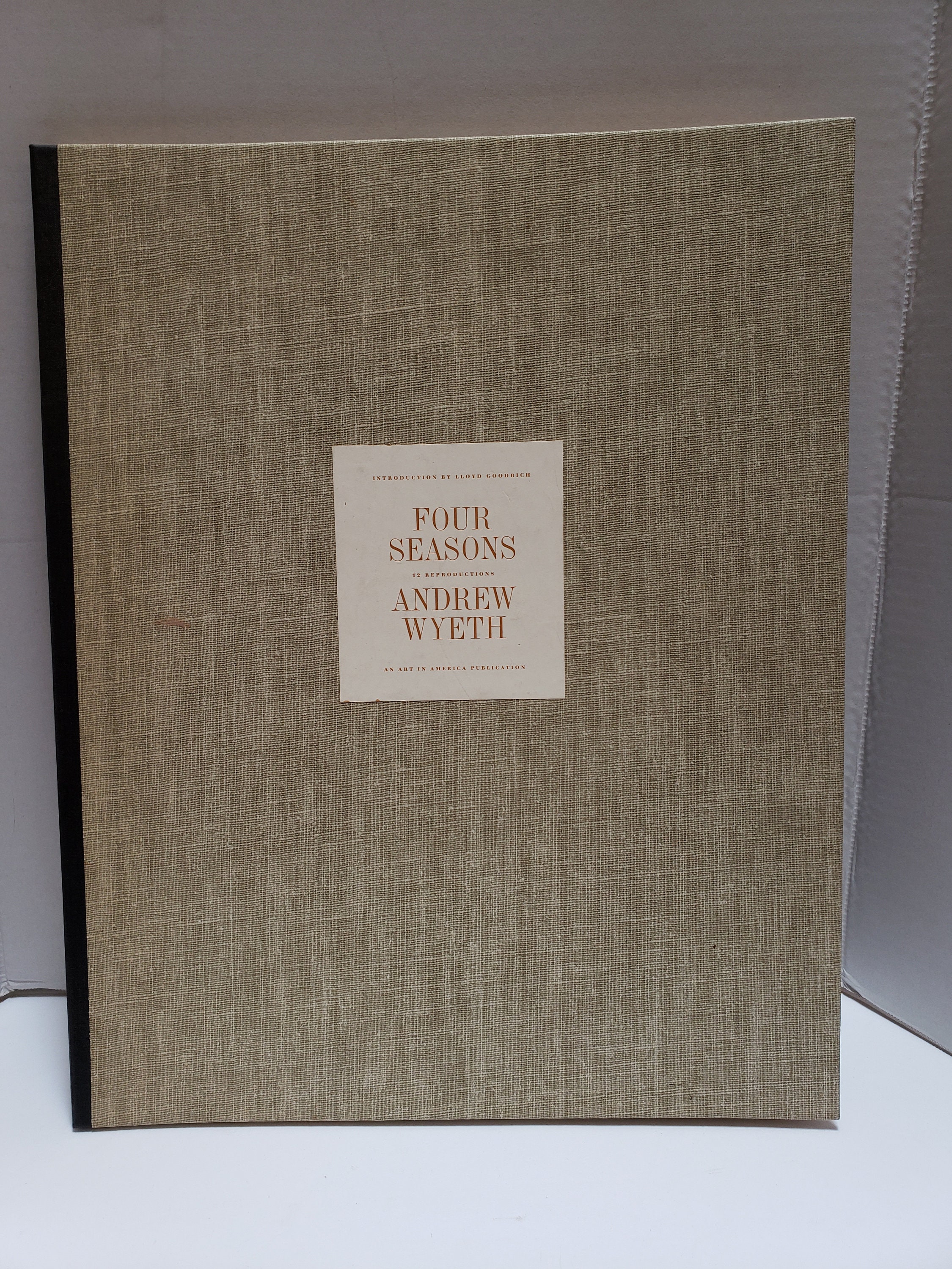 Signed Andrew Wyeth "four Seasons" 1962 Lithograph Reproduction Prints ...