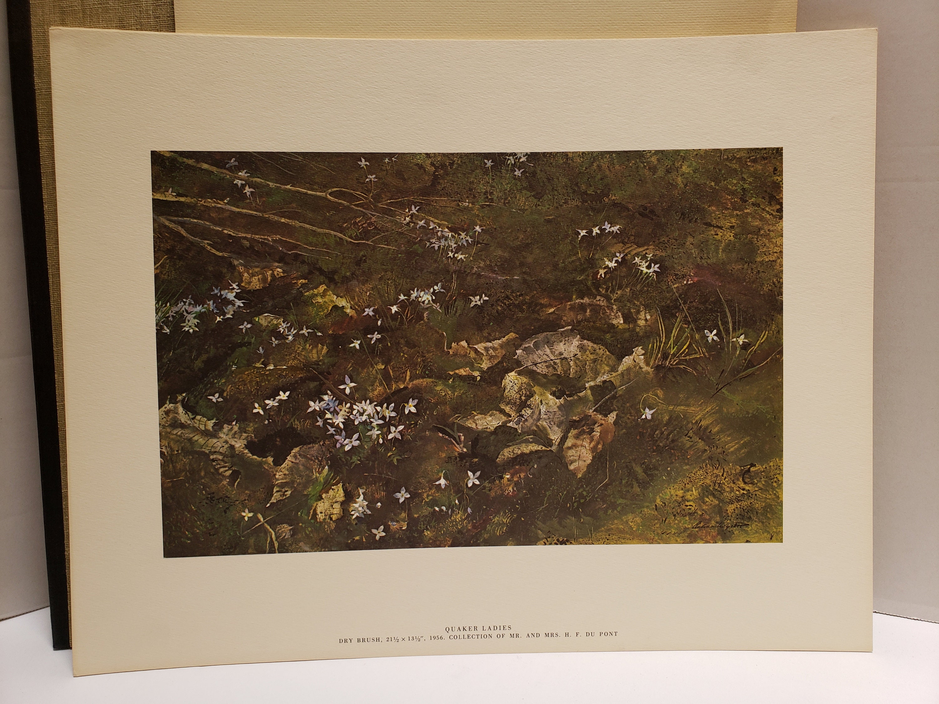 Signed Andrew Wyeth "four Seasons" 1962 Lithograph Reproduction Prints ...