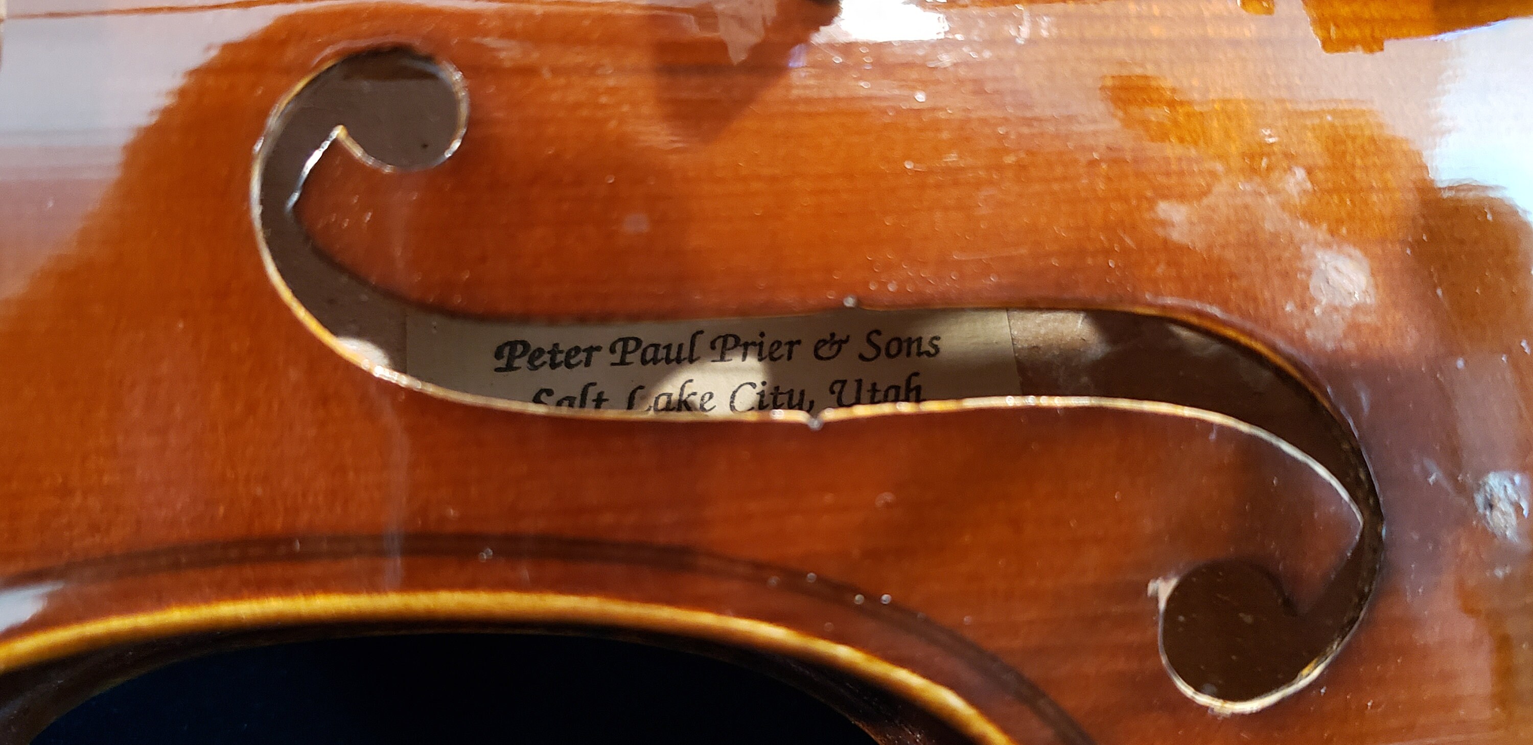 1998 Peter Prier and Sons Violin in Bobelock Case Complete 4/4 - Etsy