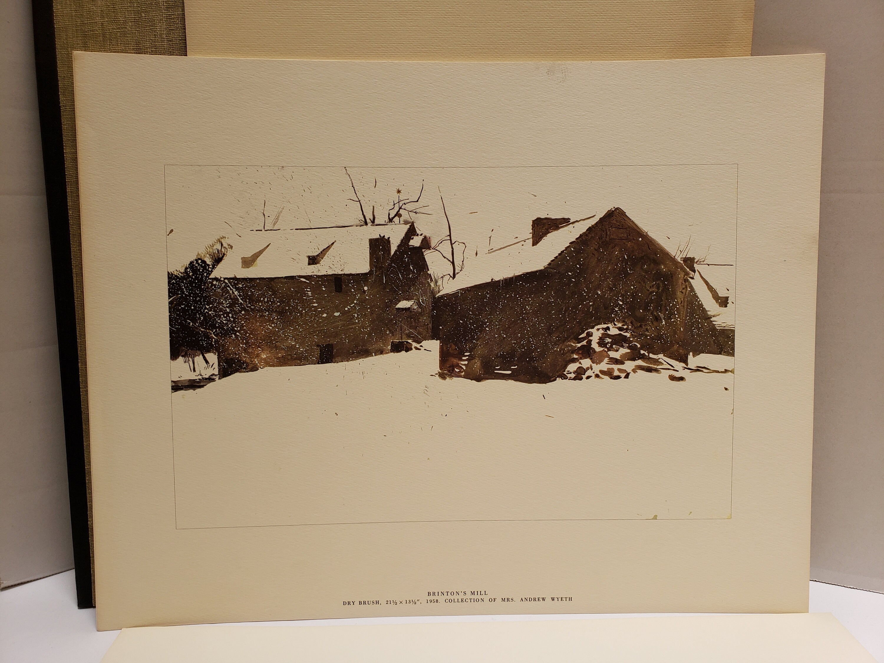 Signed Andrew Wyeth "four Seasons" 1962 Lithograph Reproduction Prints ...
