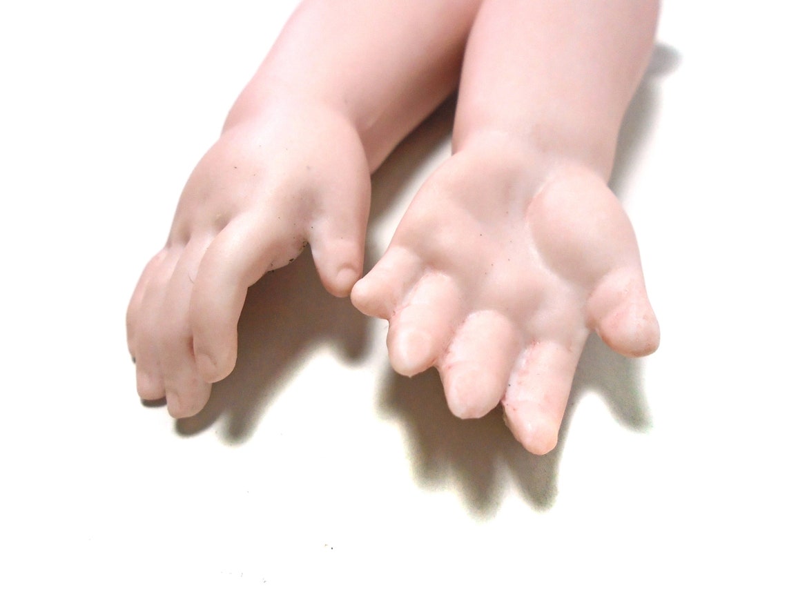 Doll Lower Arms Bisque Porcelain Arms Antique and Vintage - Etsy UK