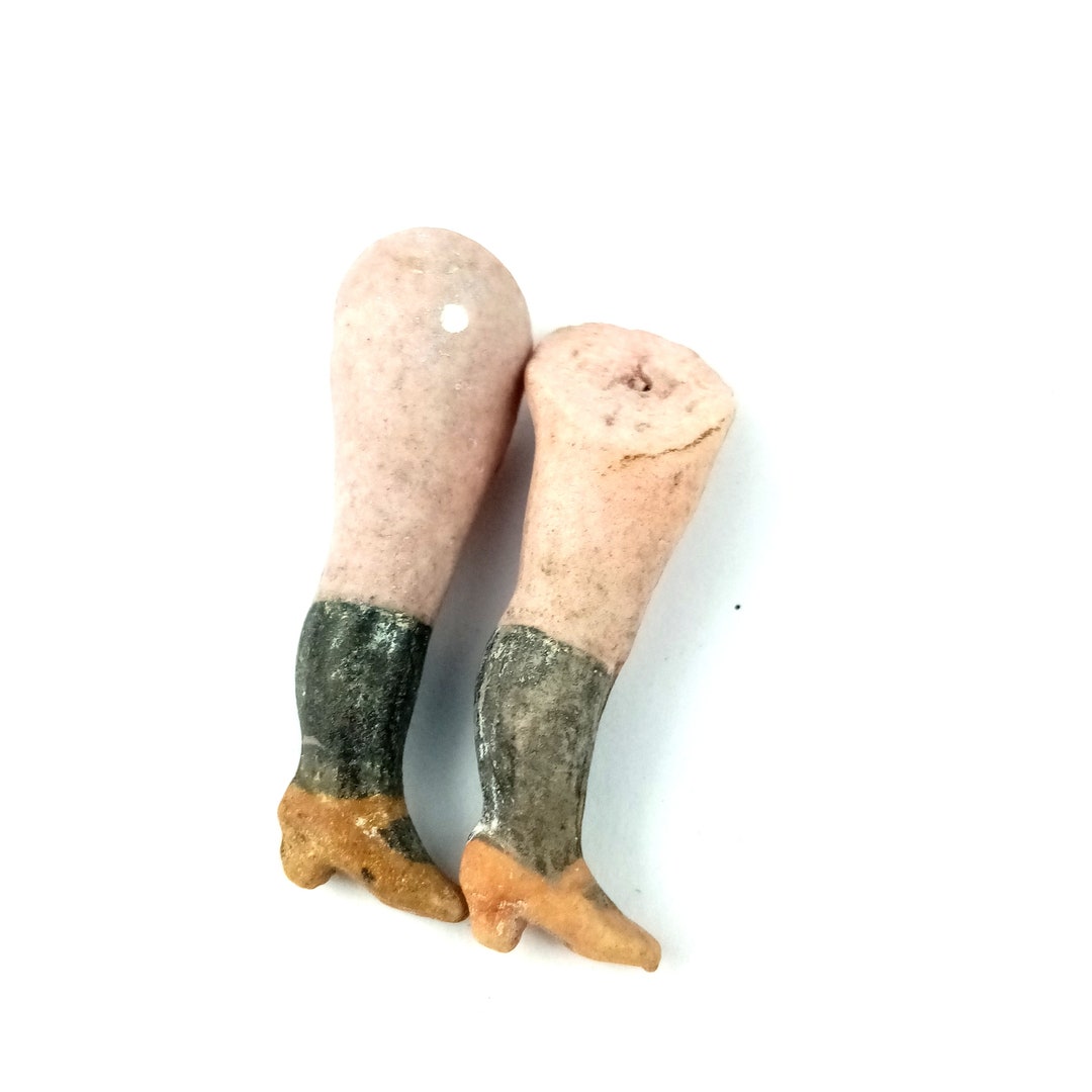 Antique Porcelain Doll Legs French Style Dollhouse Doll Legs - Etsy