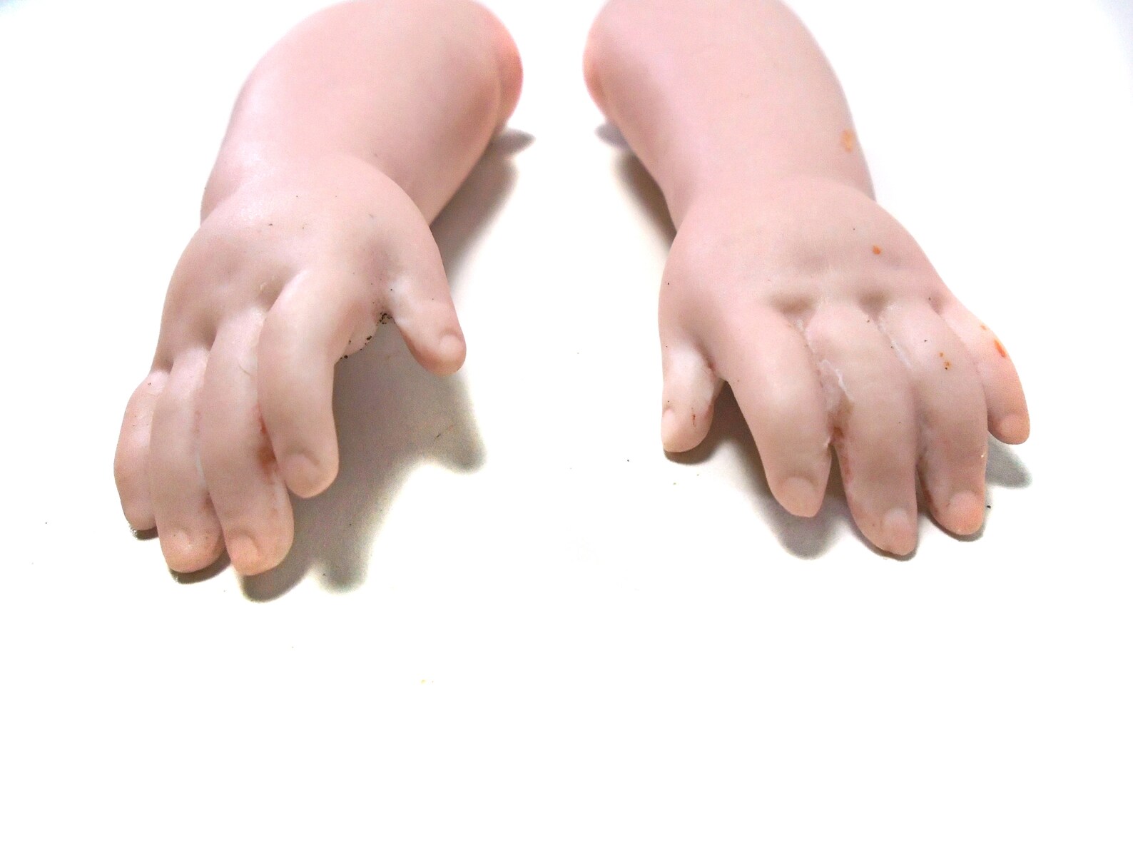 Doll Lower Arms, Bisque Porcelain Arms, Antique and Vintage Doll Repair ...