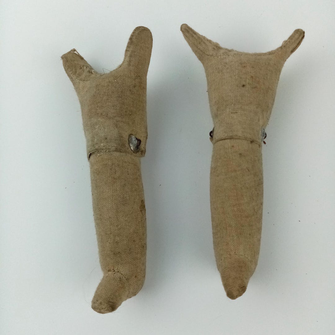 Antique Doll Body Legs, Doll Fabric Cloth Body Legs for TLC and Doll ...