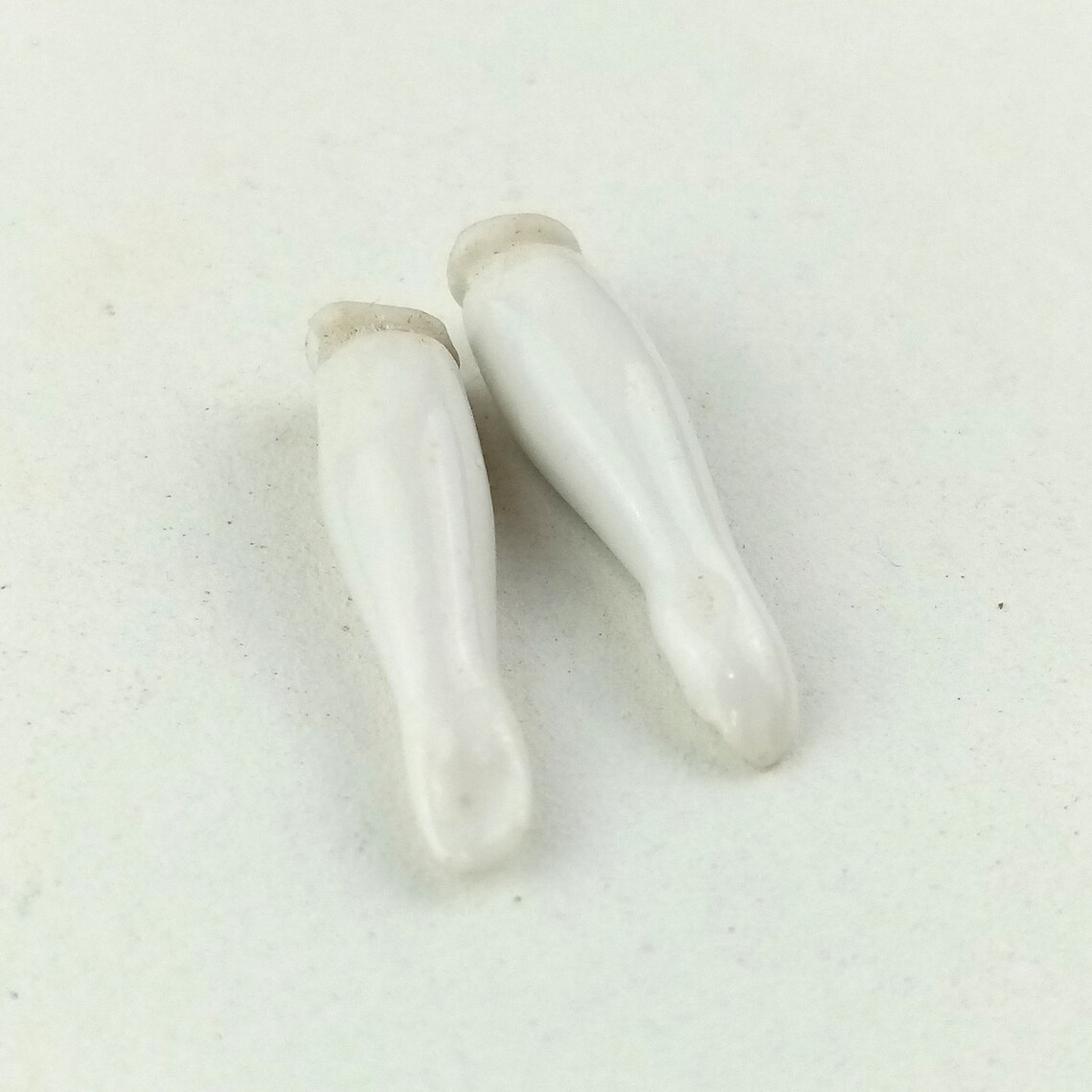 Doll Lower Arms, Glazed Porcelain Arms, Miniature China Head Doll, 0.82 ...