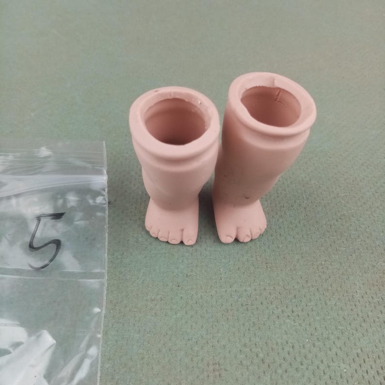 Vintage Doll Legs for Artist Reproduction, Porcelain Tie in Doll Legs ...