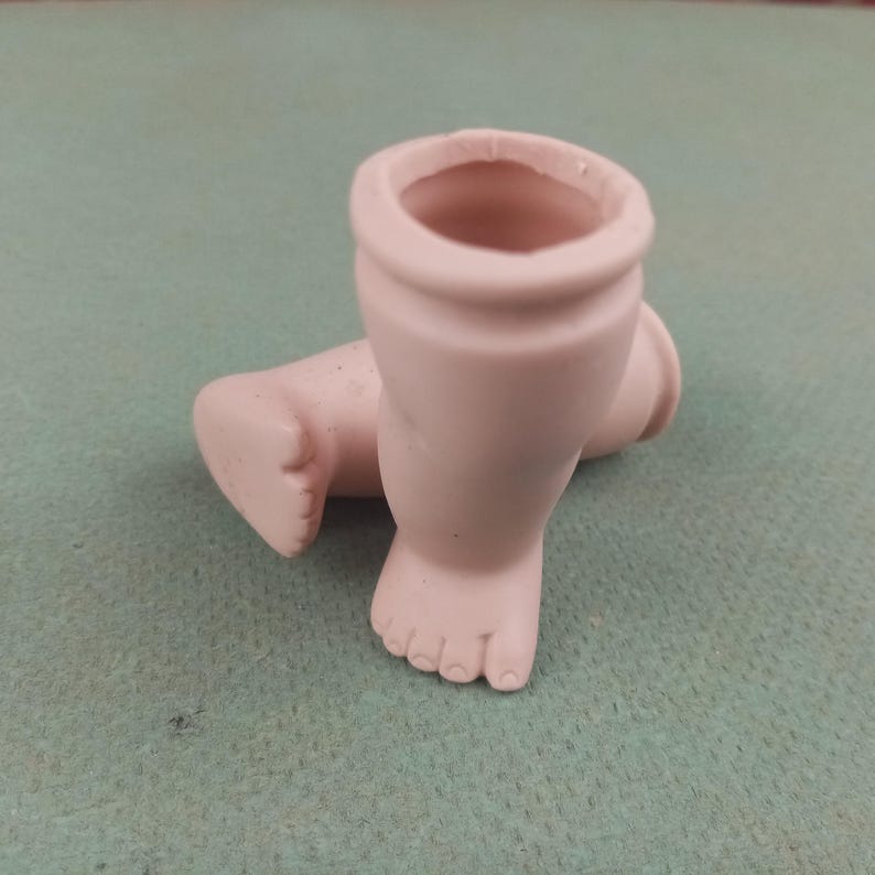 Vintage Doll Legs for Artist Reproduction, Porcelain Tie in Doll Legs ...