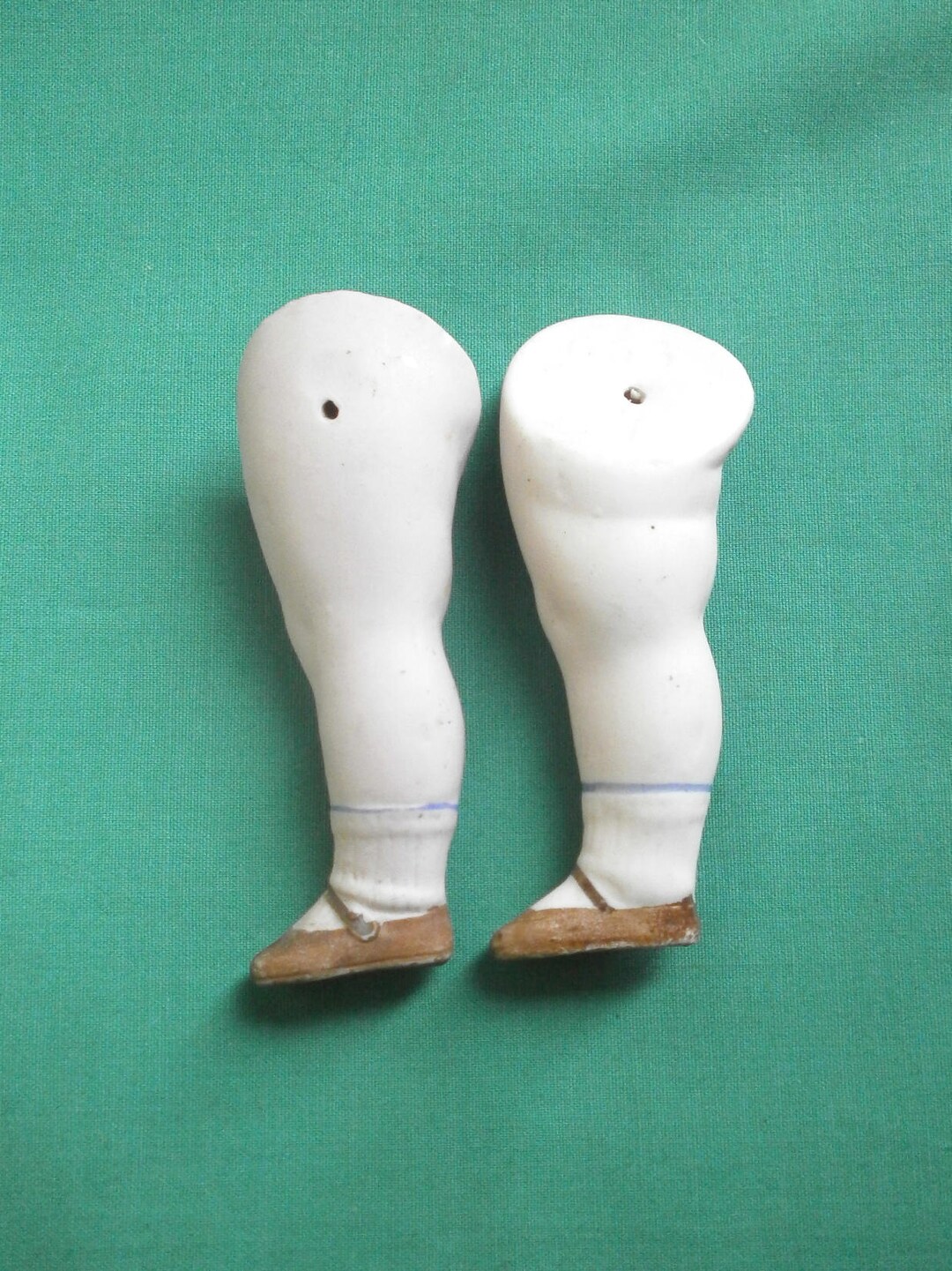 Antique Porcelain Dollhouse Doll Legs, 3.1 X 1.18, Bisque Porcelain ...