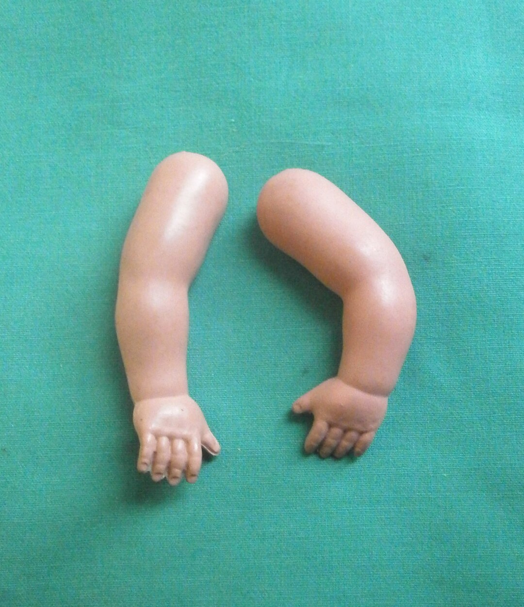 Antique Celluloid Doll Arms, Cellba Dolls Arms, Winged Mermaid, Size 18 ...