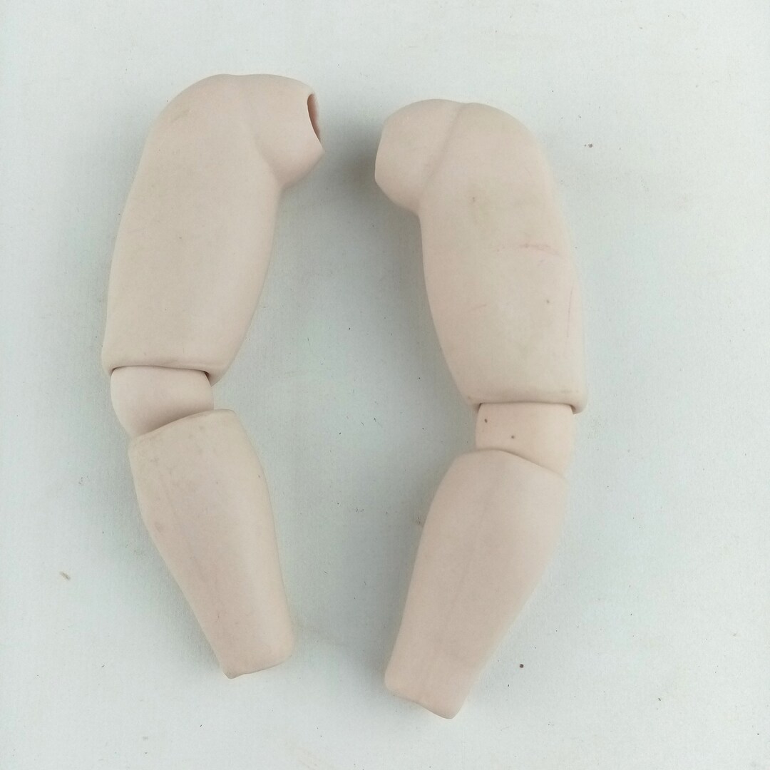 Reproduction Dolls Arms, Pair Dolls Arms, Bisque Porcelain, BJD Vintage ...