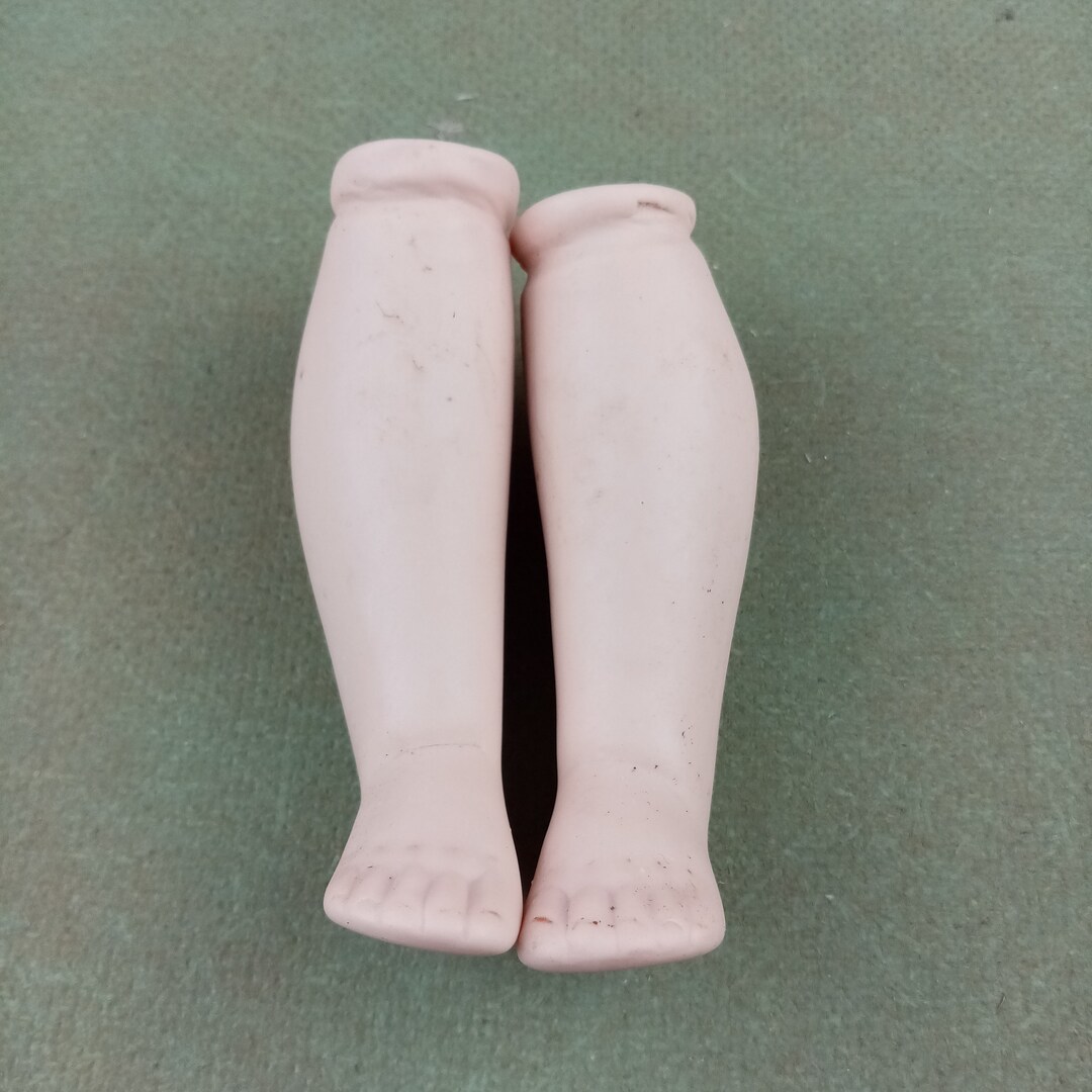 Vintage Doll Legs for Artist Reproduction, Porcelain Tie in Doll Legs ...