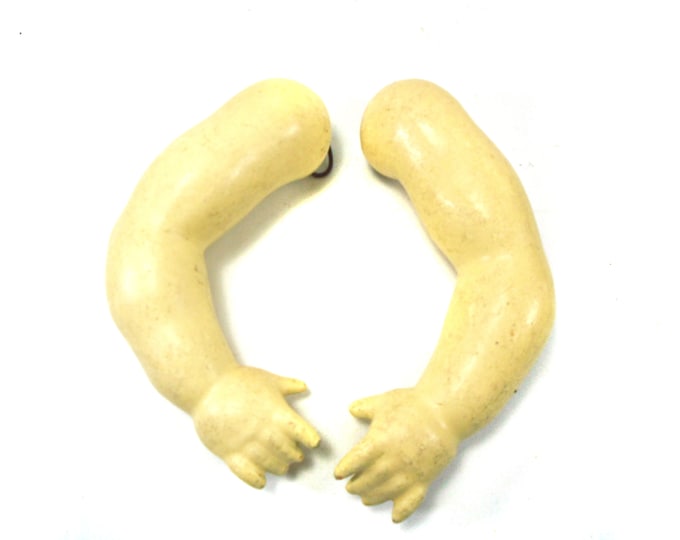Antique Doll Arms, Baby Dolls Arms, for a Composition Body, 5.11 ...