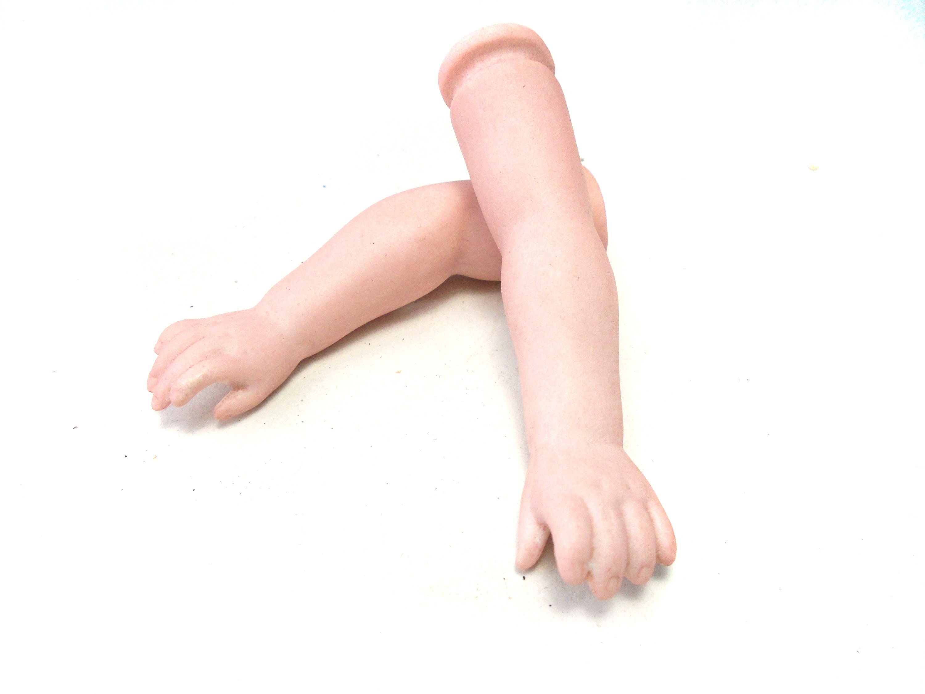 Antique Dolls Arms Doll Lower Arms Bisque Porcelain - Etsy