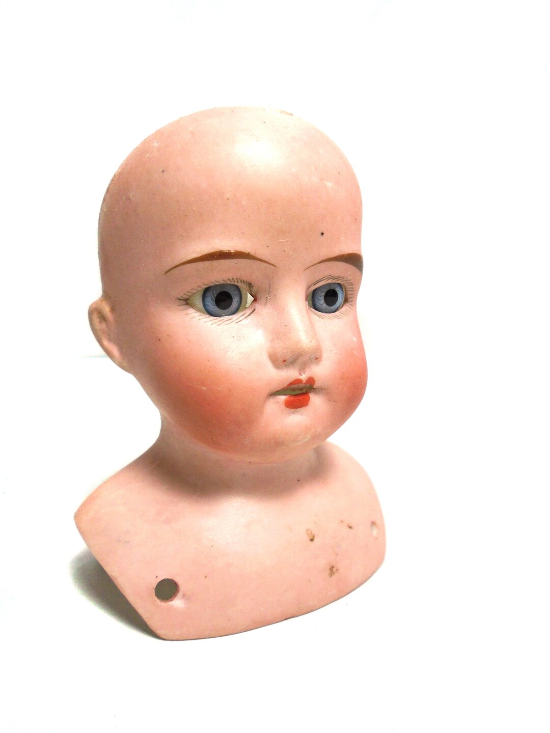 Antique Porcelain Doll Head, Armand Marseille, 13/0 Mold Porcelain Doll ...