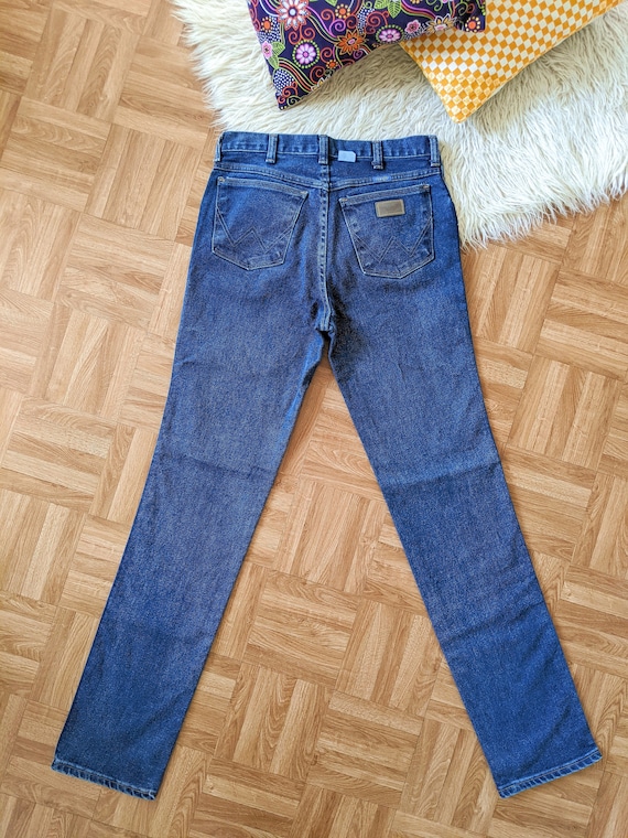 RARE deadstock Wrangler blue denim jeans, straight an… - Gem
