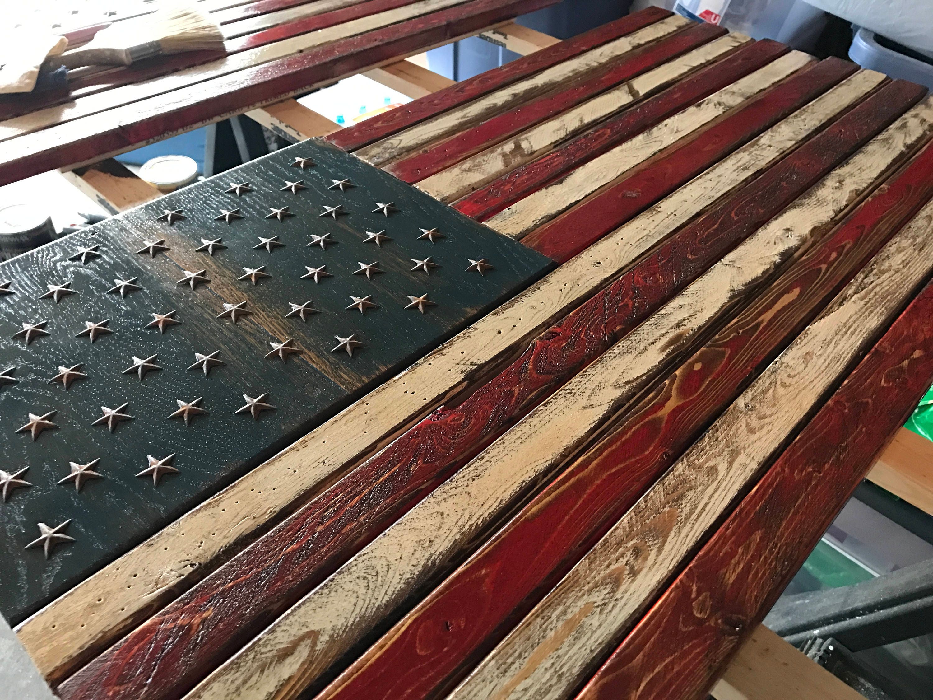 Raggedy Old Flag - 3 Ft - Etsy