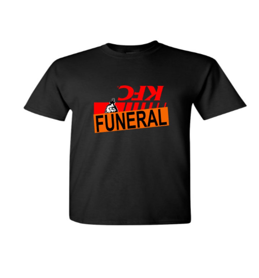 Buckethead KFC FUNERAL Tshirt - Etsy