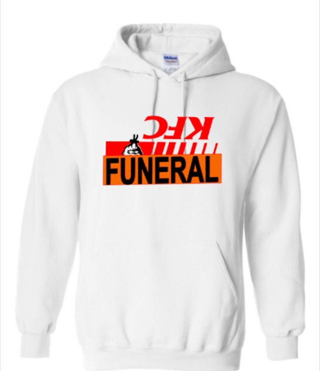 Buckethead KFC Funeral Image on FRONT - Etsy