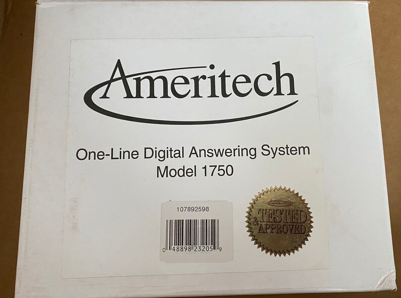 Vintage Ameritech 1750 Digital Answering System - Lucent Technologies ...