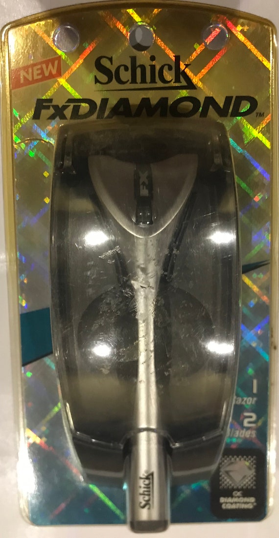 Brand New Vintage Schick FX Diamond Razor Diamond Coating 1999 - Etsy