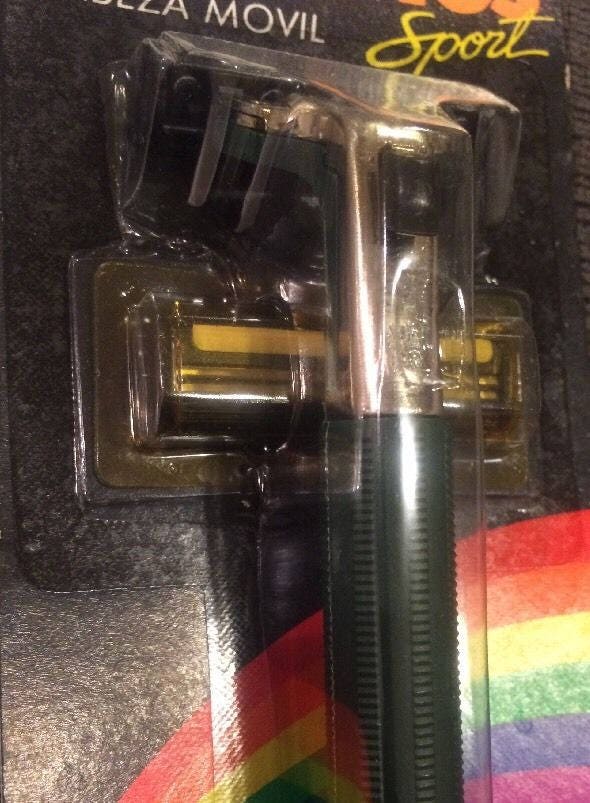 Gillette Atra Sport Razor Handle - GREEN - Etsy