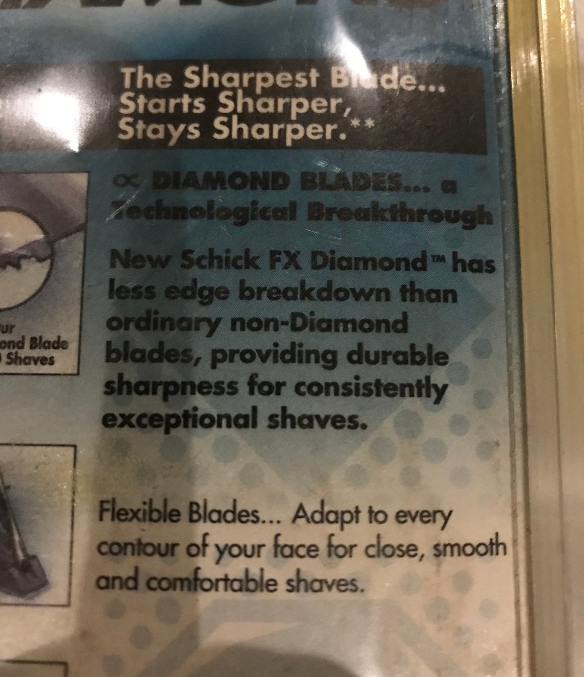Brand New Vintage Schick FX Diamond Razor Diamond Coating 1999 - Etsy