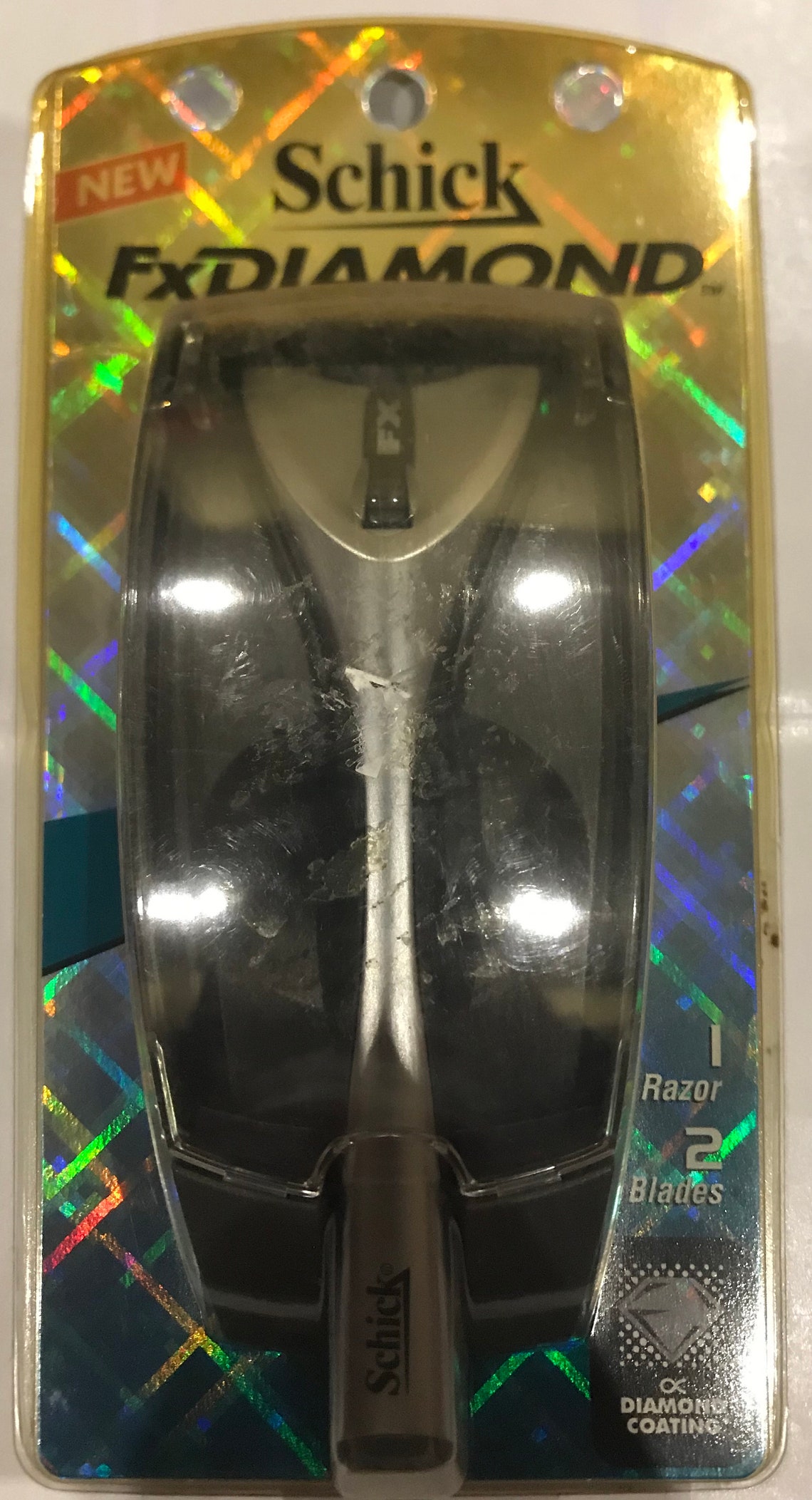 Brand New Vintage Schick FX Diamond Razor Diamond Coating 1999 - Etsy
