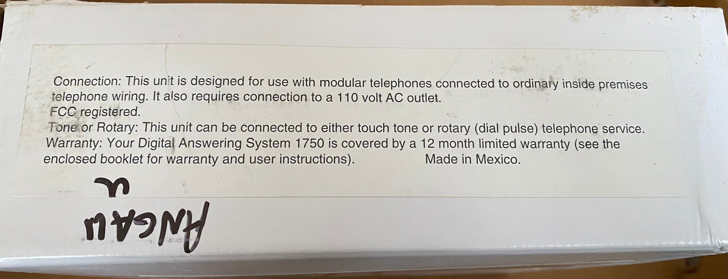 Vintage Ameritech 1750 Digital Answering System Lucent Technologies - Etsy