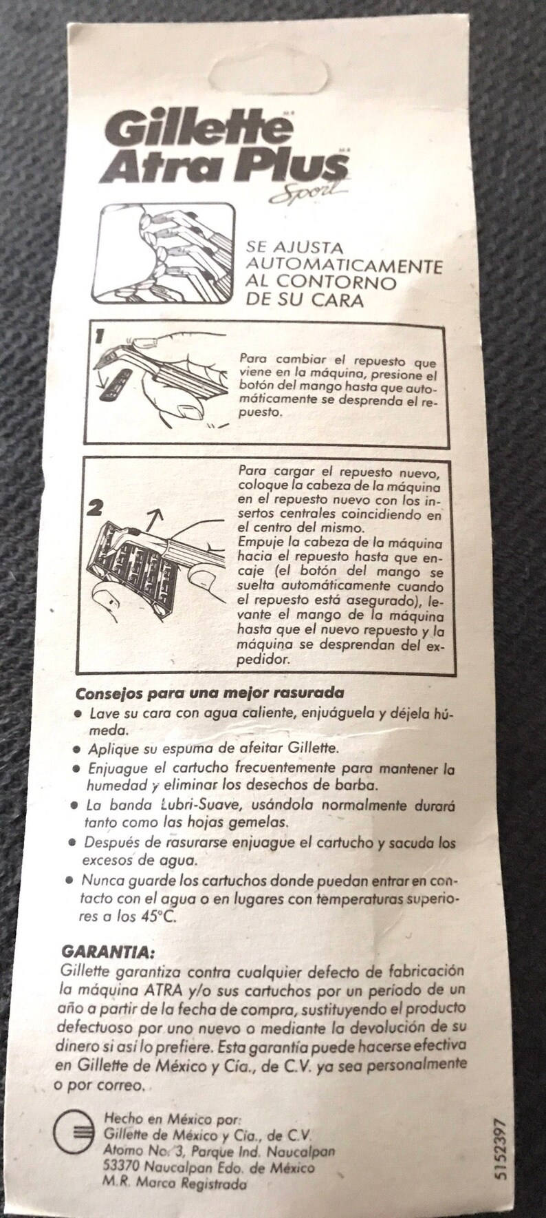 Gillette Atra Sport Plus Razor Handle - RED - Etsy