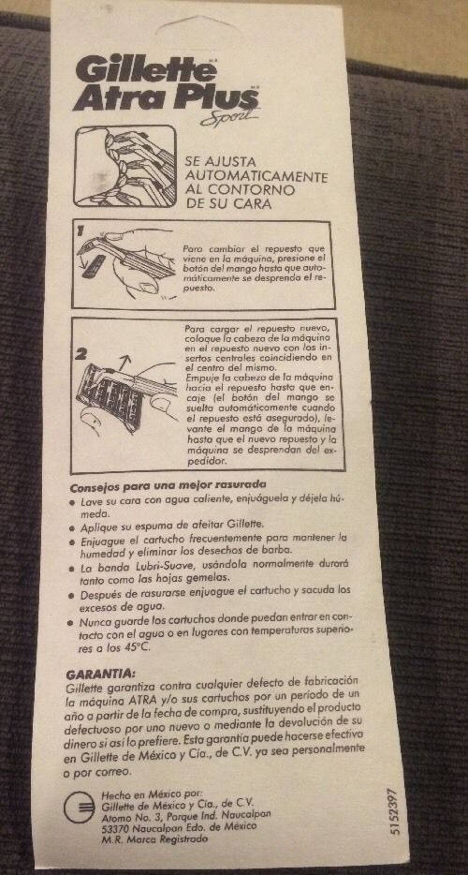 Gillette Atra Plus Razor Handle - PINK - Etsy