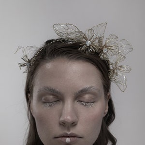 Elf Crown, Gold Mermaid Headpiece, Elf Headpiece, Silver Helen Crown ...
